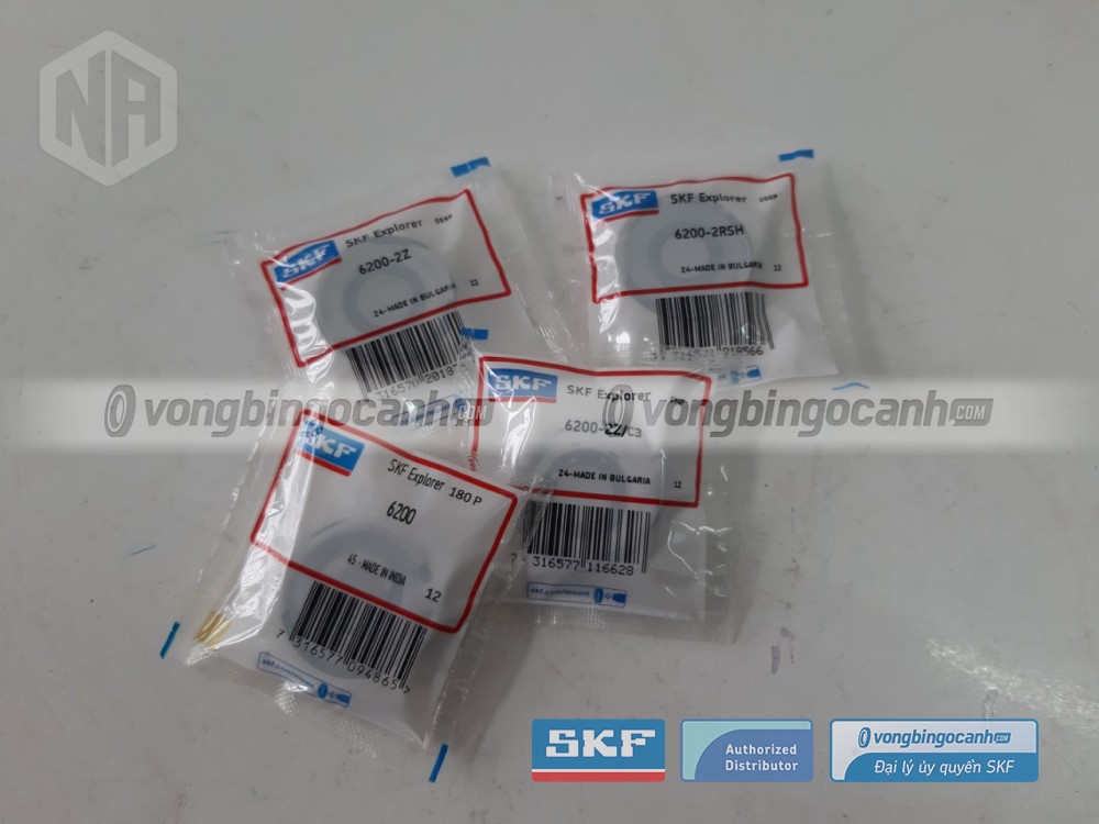 Vòng bi 6200, Thông số kỹ thuật và giá bán vòng bi SKF