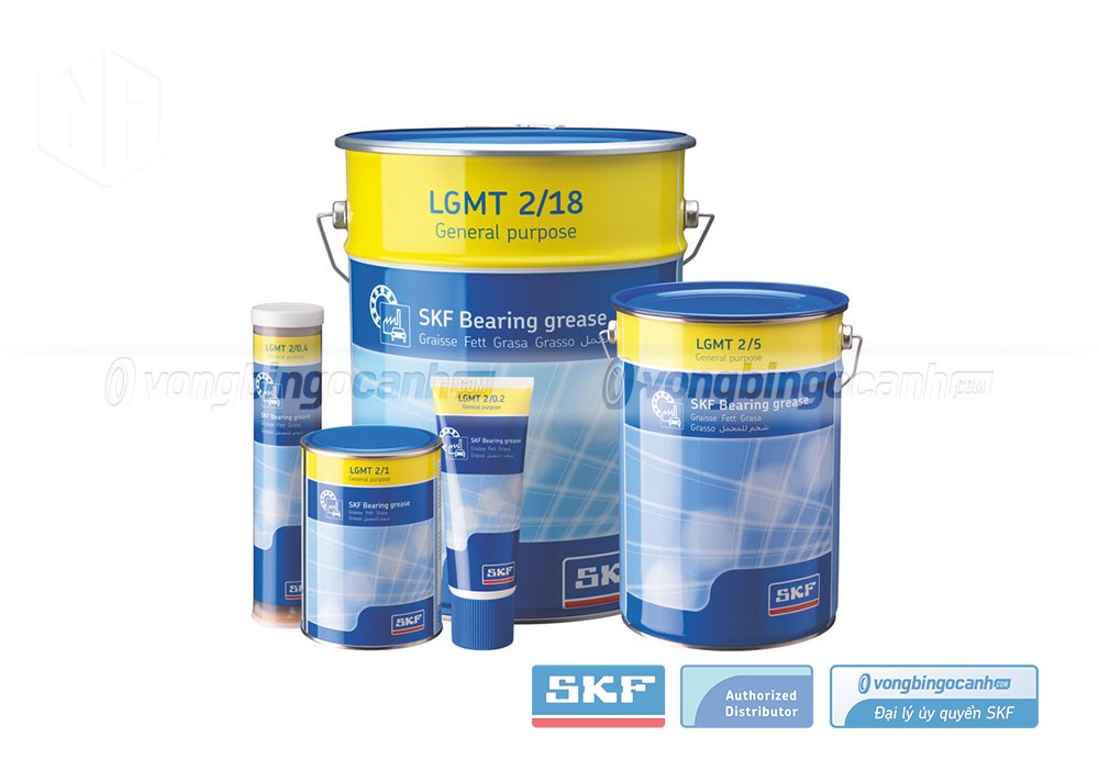 Mỡ đa năng SKF LGMT 2, LGMT 2/1, LGMT 2/5, Mỡ đa năng SKF