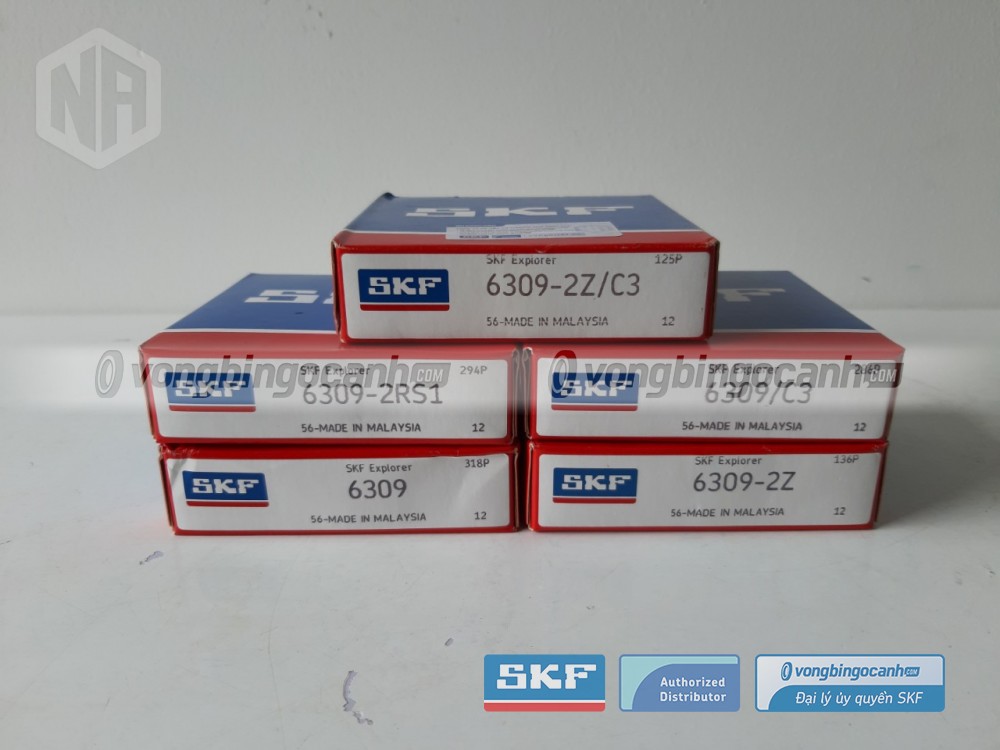 Vòng bi 6309, Thông số kỹ thuật và giá bán vòng bi SKF