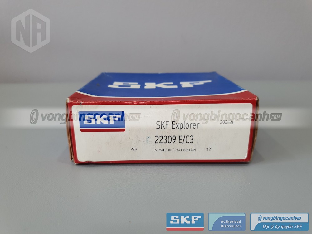 Vòng bi 22309 E/C3, Thông số kỹ thuật và giá bán vòng bi SKF